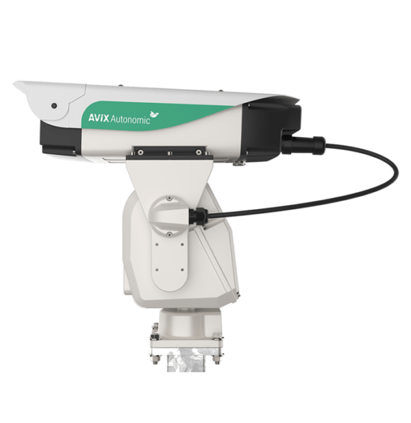 Avix Autonomic | Bolardo láser para ahuyentar pájaros